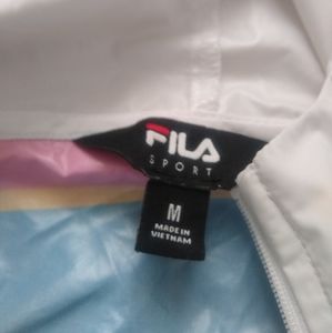 Fila | Jackets & Coats | Fila Ombre Multi Color Windbreaker Jacket ...